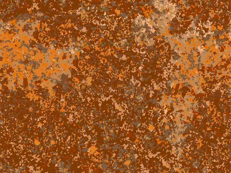 Natural Rusty Texture, Imitation of Rust Stock Vector - Illustration of ...