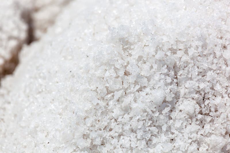 Natural Salt texture stock photo. Image of evaporation - 195336120