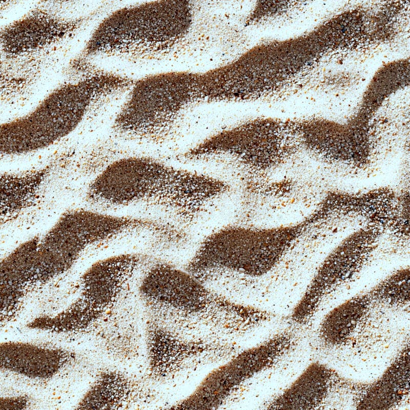 Sand Dunes Texture Background Natural Desert Pattern View Isolated on ...