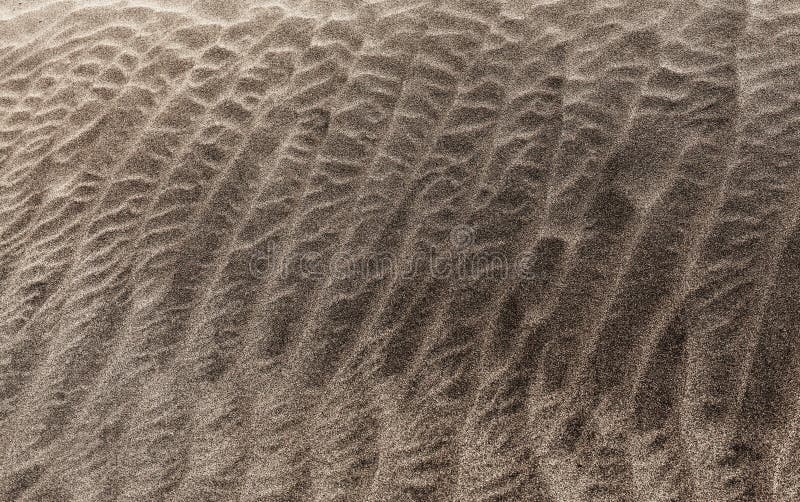 Natural Sand Pattern Created by Wind Stock Photo - Image of grunge ...