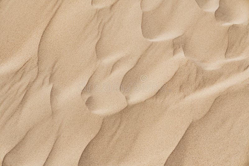 Natural Sand Texture. Wavy Sand Background for Summer Designs. Stock ...