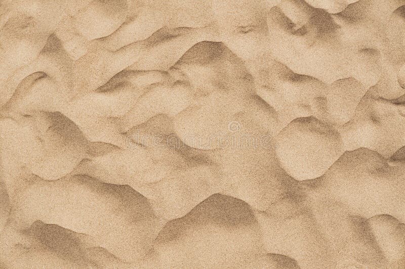 Natural Sand Texture. Wavy Sand Background for Summer Designs. Stock ...