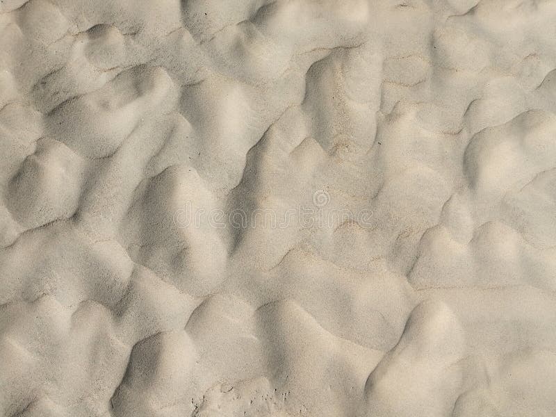 Natural Sandy Beach Sand Surface Abstract Texture Stock Image - Image ...