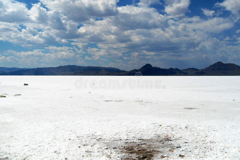 The Great Salt Lake Desert in Utah Stock Image - Image of life, america ...
