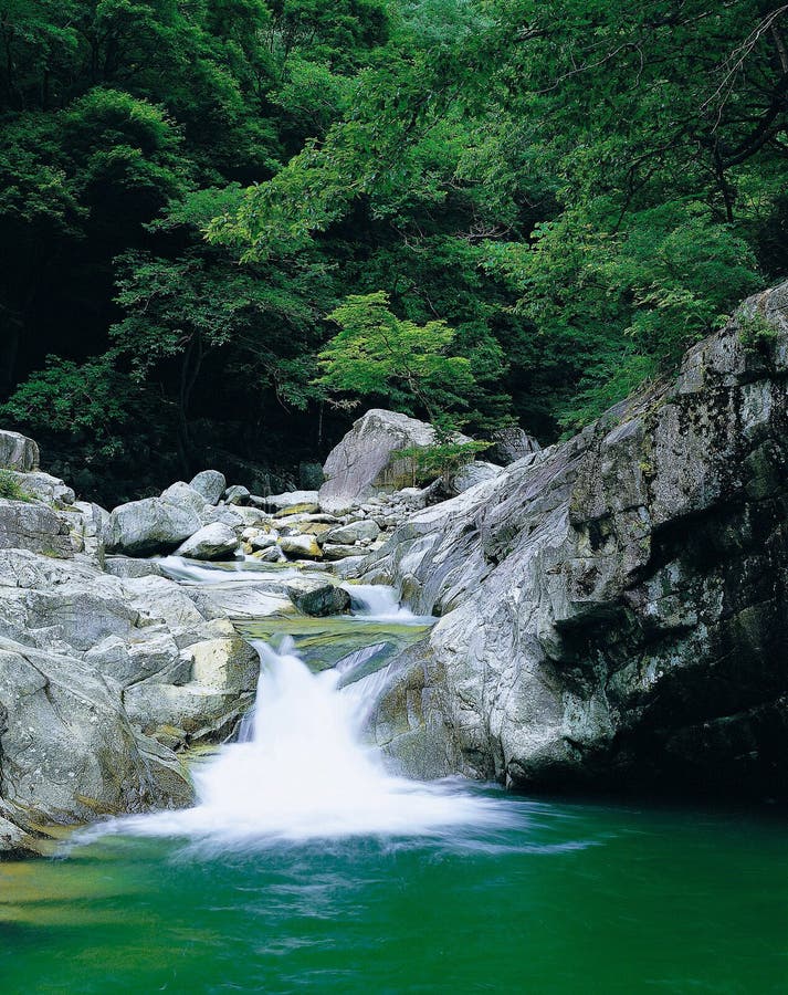 Natural Scenery stock image. Image of waterfall, landscape - 765675