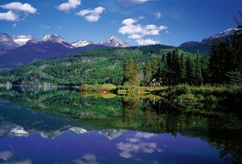 Natural Scenery stock image. Image of green, grass, reflection - 765705