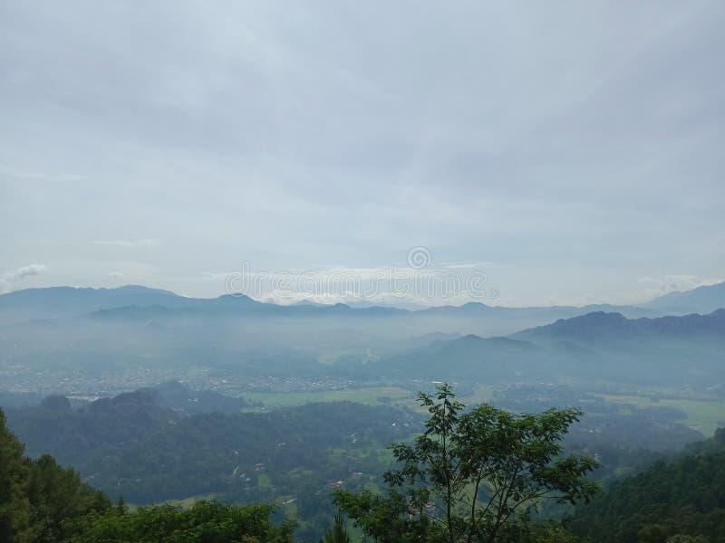Natural Scenery from the Land Above the Clouds of Tanah Toraja Stock ...