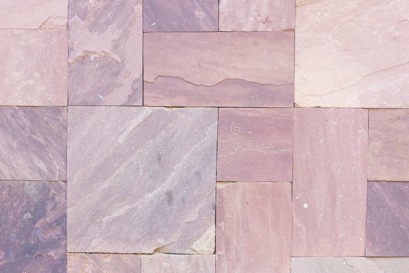 Natural Slate Tile Paving in the Sape of Rectangle. Stock Image - Image ...