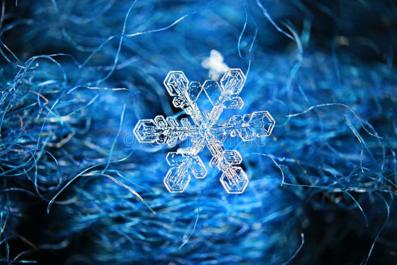 Natural snowflake stock image. Image of nature, cold - 69611531