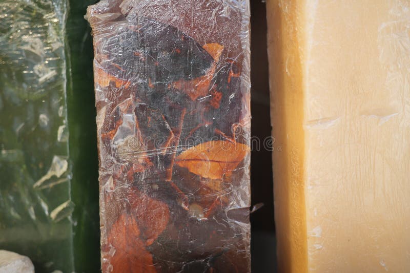 Natural soap bar on table stock image. Image of pieces - 293512071