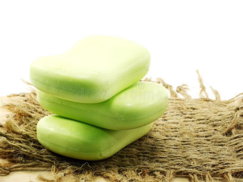Natural Soap for Cleaning and Healthy Stock Image - Image of stack ...