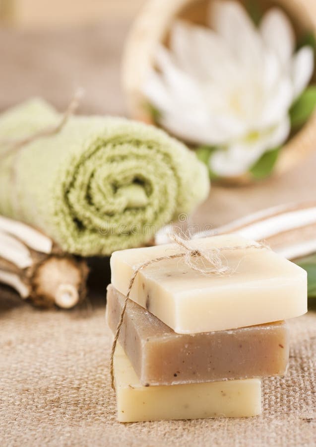 Natural Handmade Soap stock photo. Image of hygiene, healthy - 18523360
