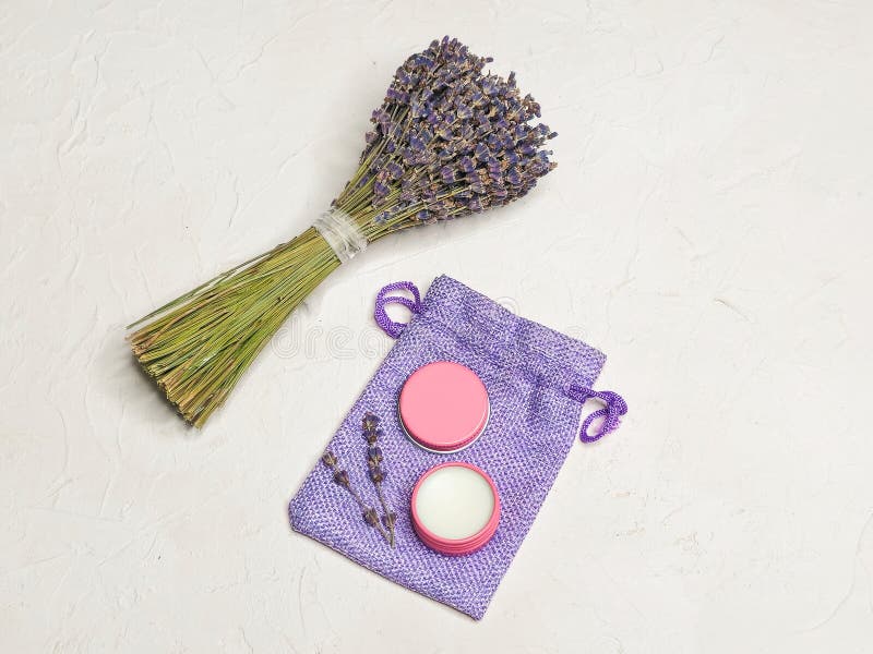 Solid Perfumes and Lavender Flowers Stock Photo - Image of care ...