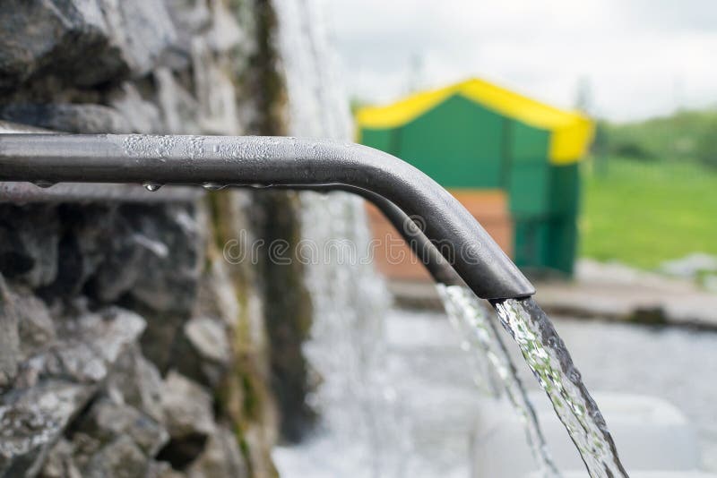 Natural Source of Fresh Water Stock Image - Image of liquid, life ...