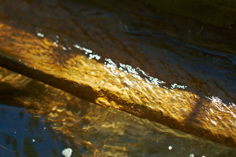 Natural Source of Mineral Curative Water. Stock Photo - Image of ...