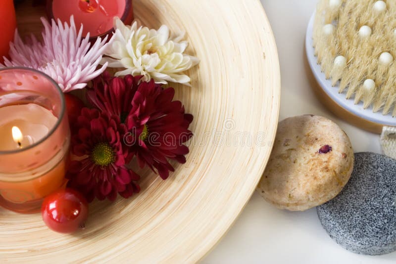 Natural spa products stock photo. Image of natural, health - 4888368