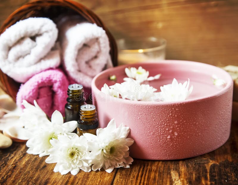 Natural Spa Treatment stock photo. Image of cotton, resort - 50662502