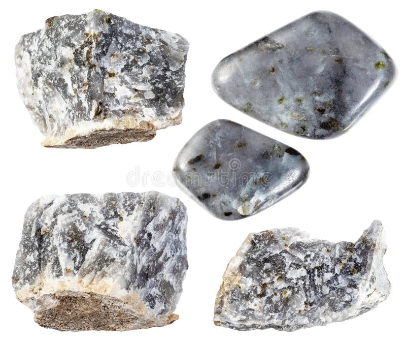Natural Specimens Uncut Melilite Rocks Cutout Stock Photos - Free ...