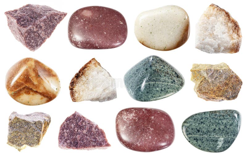 Natural Specimens Uncut Quartzite Rocks Cutout Stock Photos - Free ...