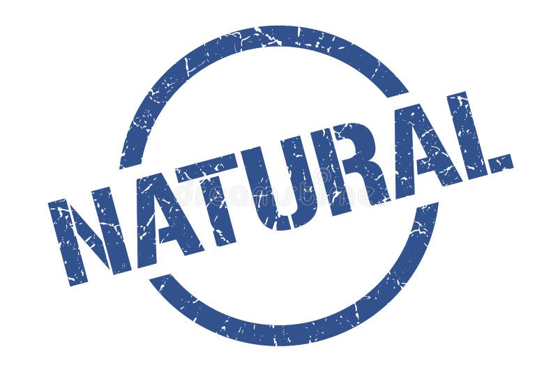 Natural stamp stock vector. Illustration of isolated - 136876749