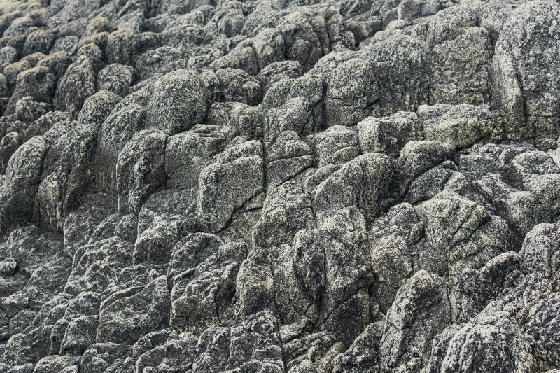 Natural Stone Background, the Remains of Lava Basalt Columns Form a ...