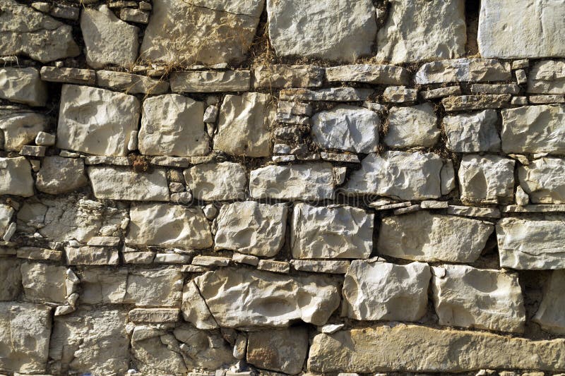 Natural Stone Brick Wall Texture Stock Image - Image of typical ...
