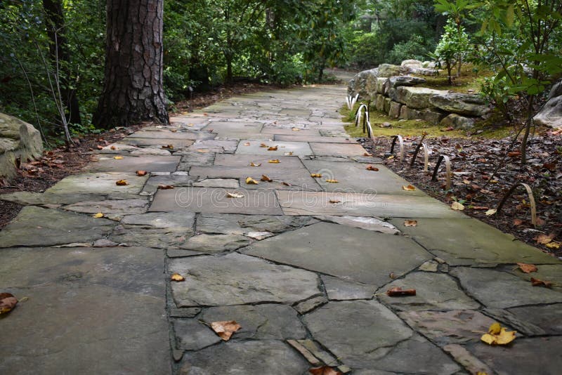 Natural Stone Footpath stock photo. Image of natural - 100673792