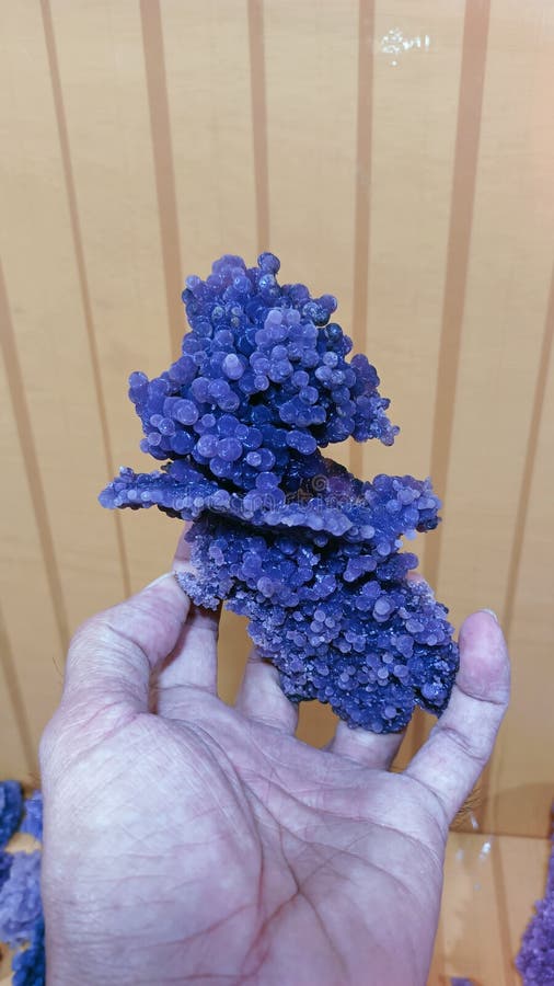 Natural Stone Grape Agate Indonesia Stock Image - Image of natural ...