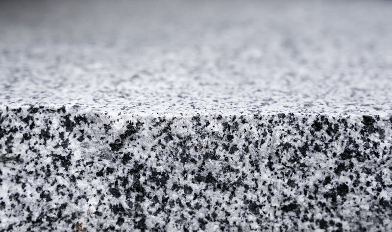 Natural Stone Grey Granite Background. Bright Hard Grey Granite Rock ...