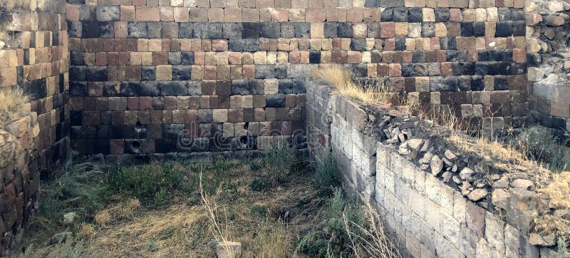 Natural Stone Masonry Structures. Stock Image - Image of closeup, built ...