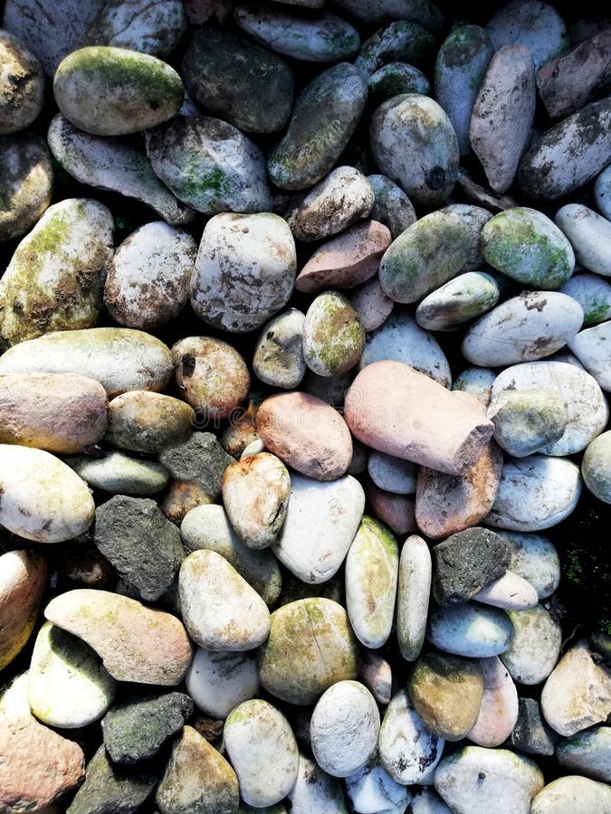 Natural Stone Material Background with Many Styles and Forms Stock ...