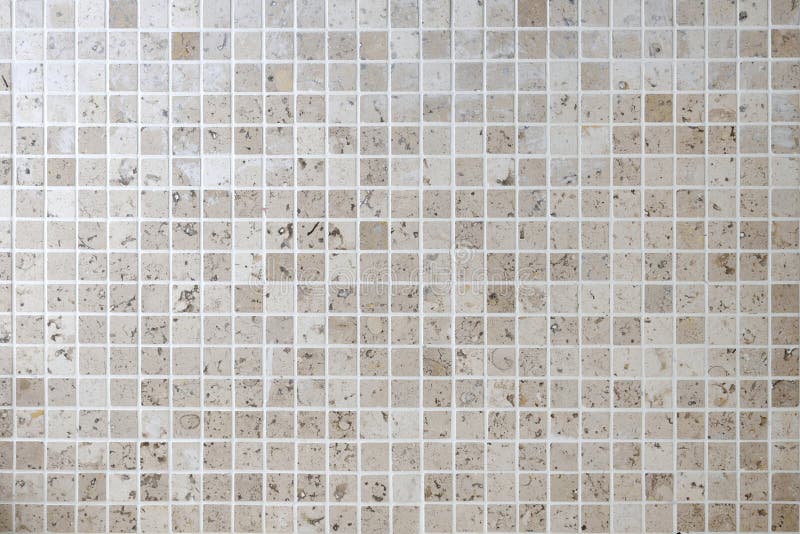 Natural Stone Mosaic Square Wall Tile Stock Image - Image of ...
