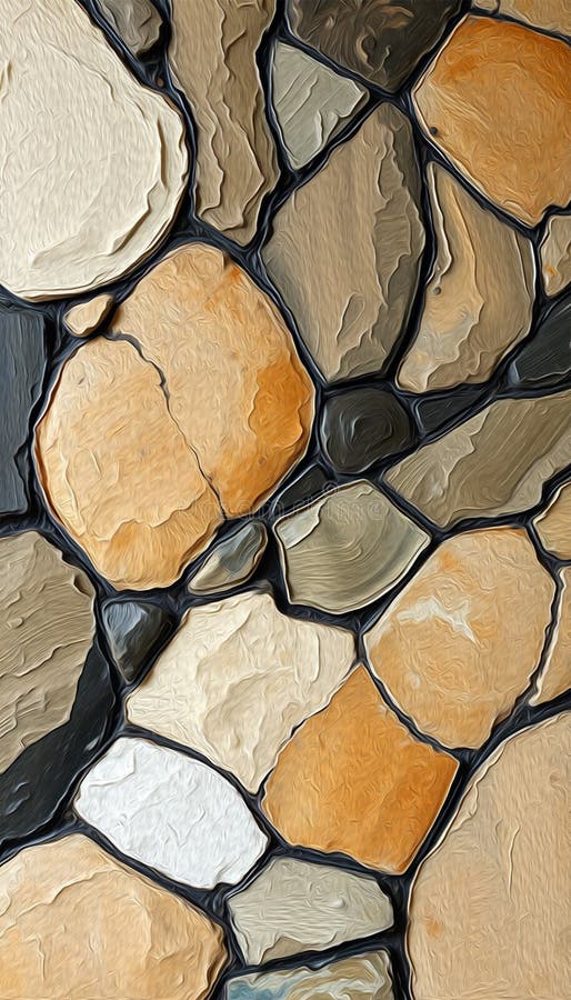 Natural Stone Pattern. Oil Painting. Pattern for Covers, for Printing ...