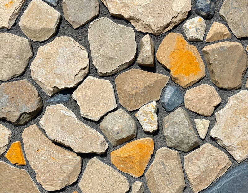 Natural Stone Pattern. Oil Painting. Pattern for Covers, for Printing ...