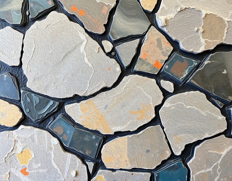 Natural Stone Pattern. Oil Painting. Pattern for Covers, for Printing ...