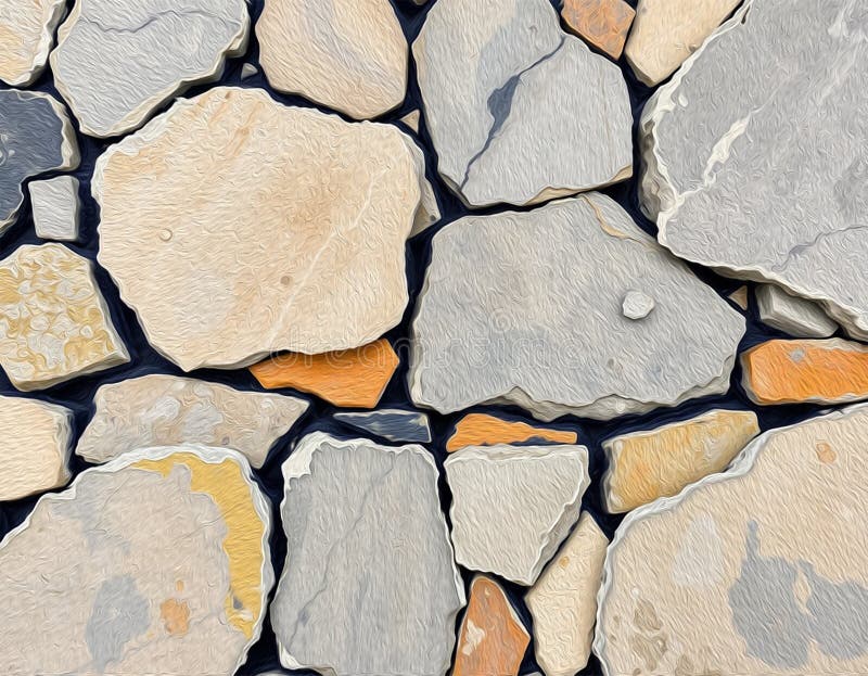 Natural Stone Pattern. Oil Painting. Pattern for Covers, for Printing ...