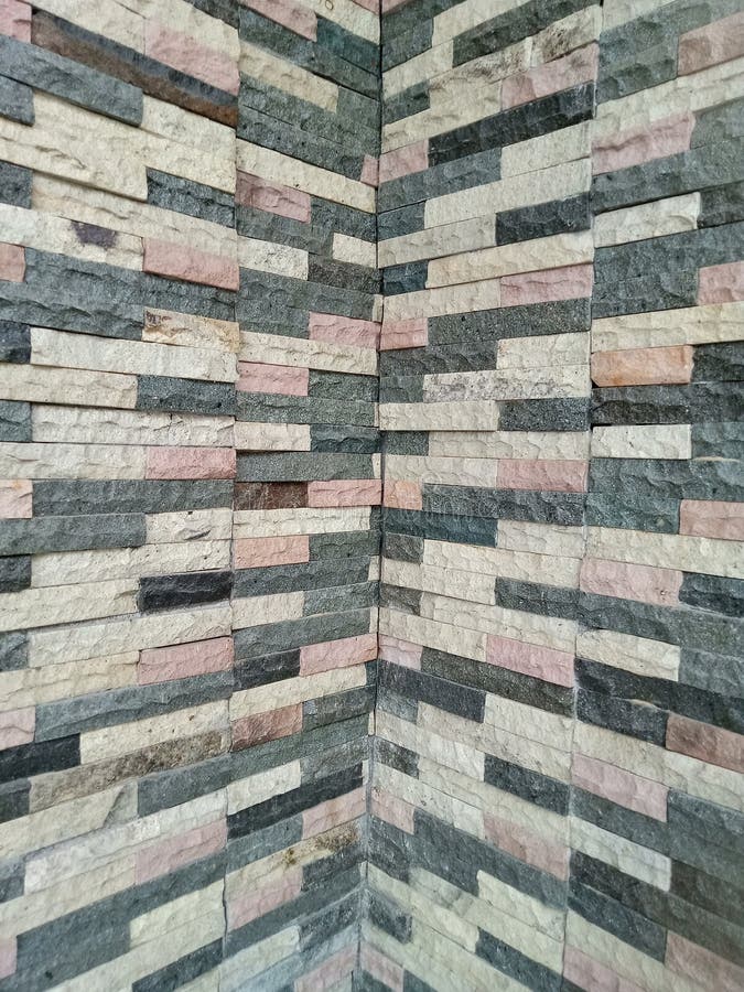 Stone Patterns on the Walls of the Old City in Jerusalem Stock Image ...