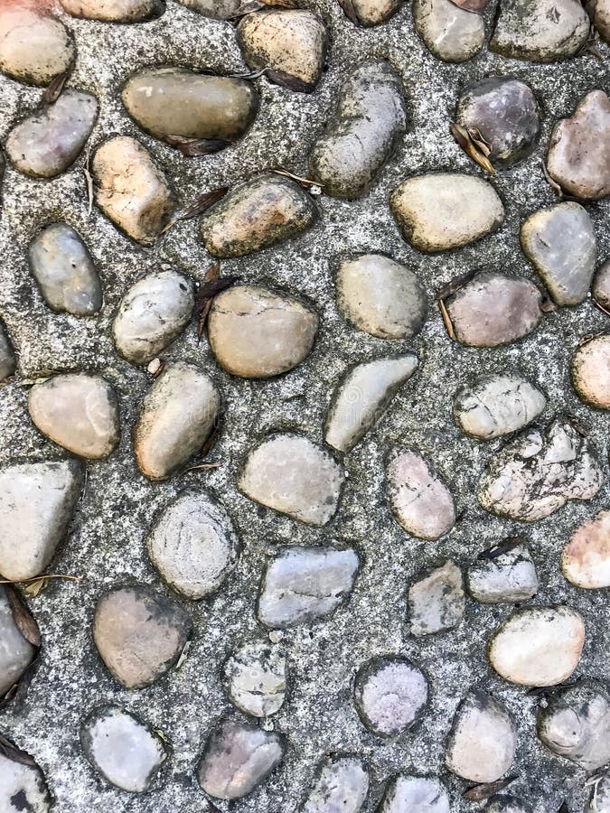 Natural Stone Pavement stock image. Image of texture - 152937277