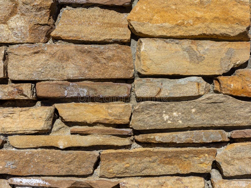 Natural Stone Used for Design Work, Close-up, Upper Angle. Stock Image ...
