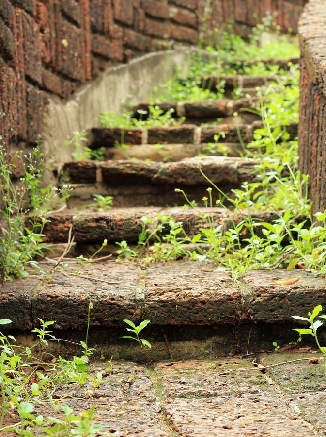 Natural Stone Stairs Landscaping Stock Image - Image of stair ...