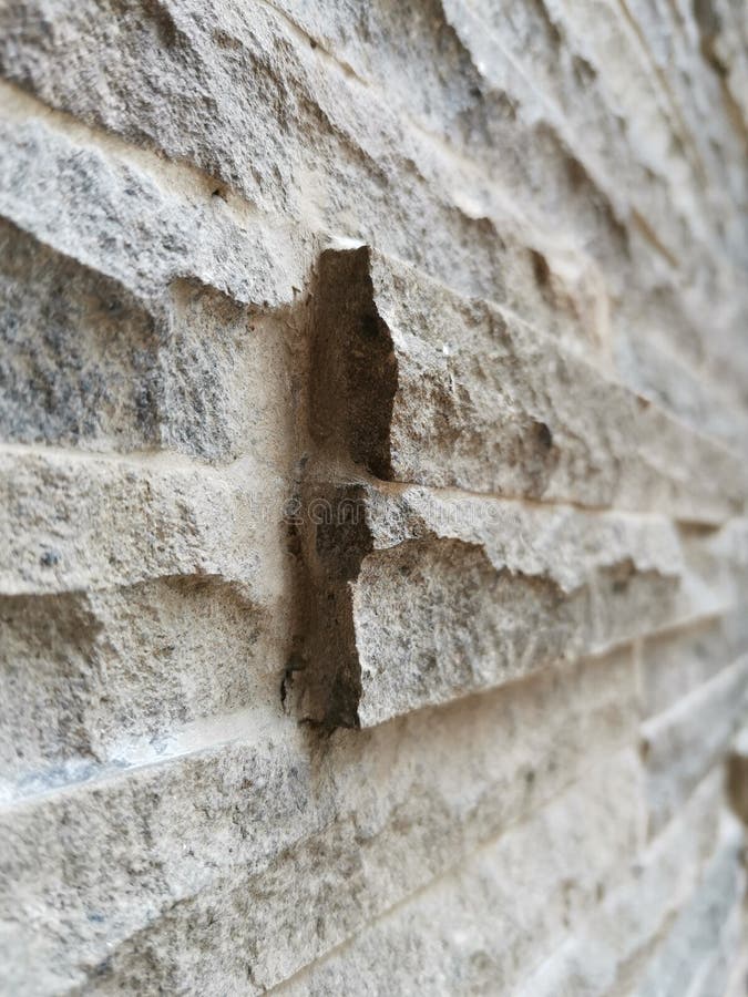 Natural Stone Surface Texture on the Walls of the House Stock Image ...