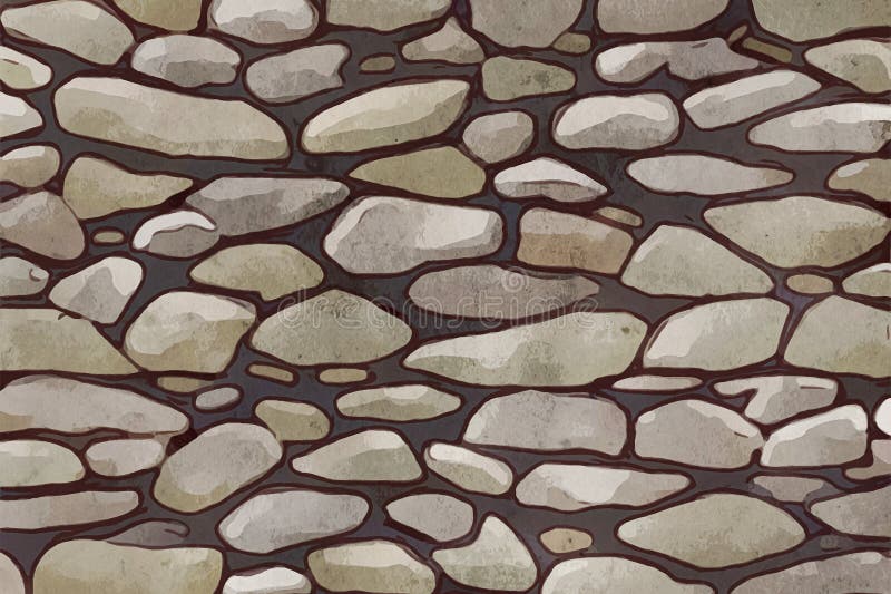 Natural Stone Texture Background. Stock Illustration - Illustration of ...