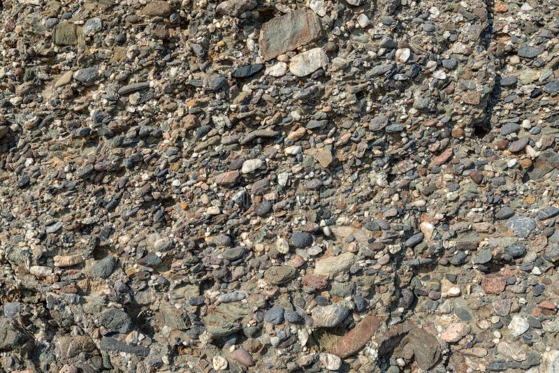 A Conglomerate of Ancient Pebbles Cemented with Silicified Sand Stock ...