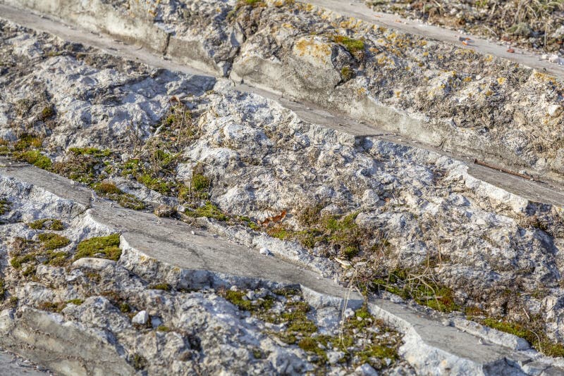 Natural Stone Texture in the Garden Landscape Stock Image - Image of ...