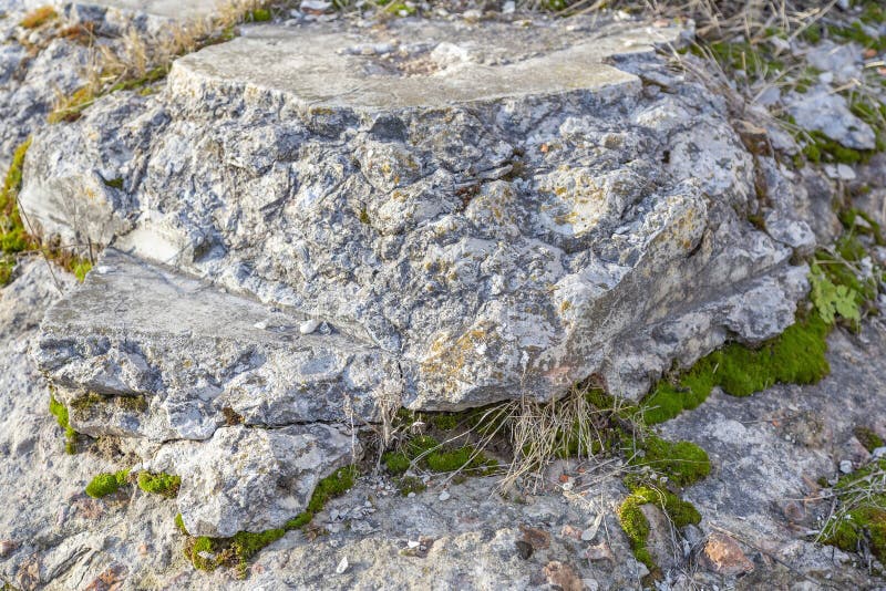 Natural Stone Texture in the Garden Landscape Stock Photo - Image of ...