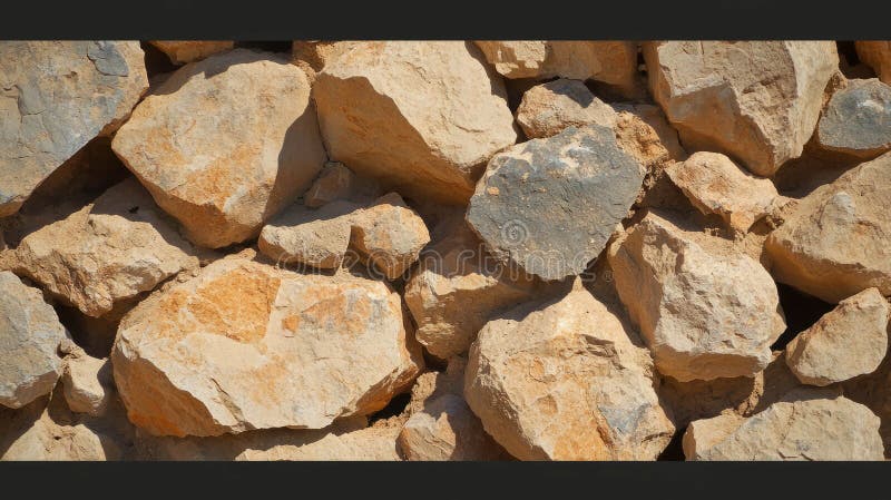 Natural Stone Texture with Mud and Rocks for Rustic Wall Design Stock ...