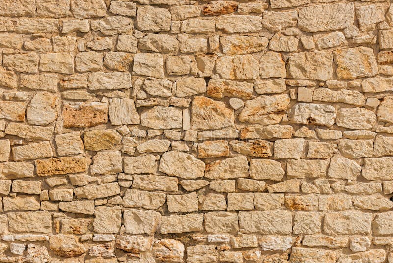 Light Brown Nature Stone Wall Background Texture Stock Image - Image of ...