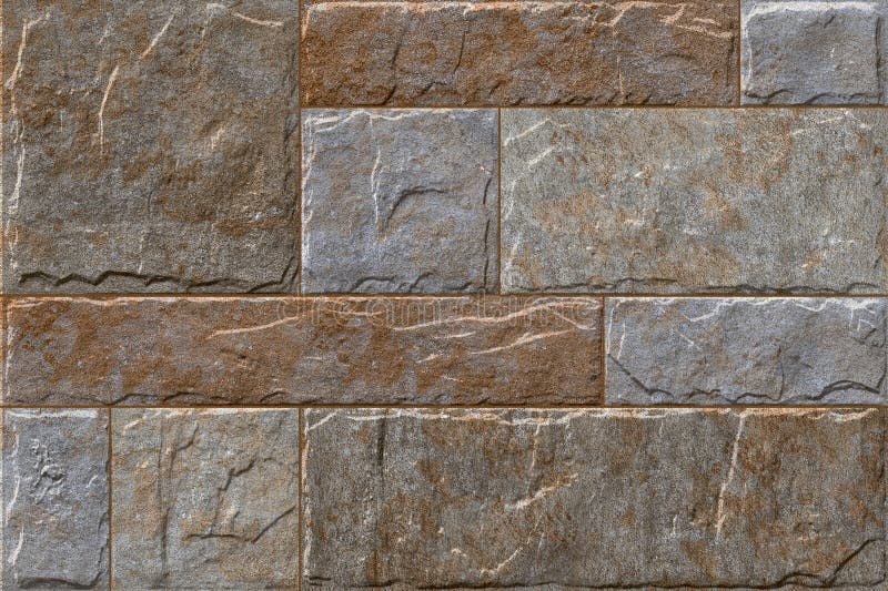 Natural Stone Wall Background, Stone Wall Tiles Design. Stock ...