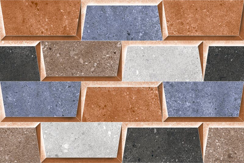 Natural Stone Wall Background, Stone Wall Tiles Design. Stock ...