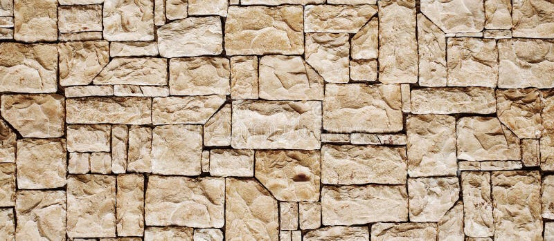 Natural Stone Wall Closeup Texture for Architecture and Decor Use Stock ...